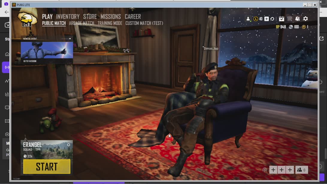 Dimas te PUBG LITE HD Live &Video - Watch Dimas te Playing PUBG LITE ...