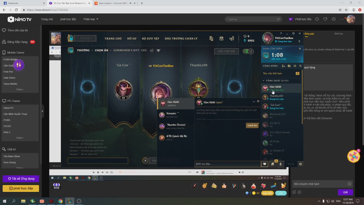 Aaa League of Legends HD Live &Video - Watch Aaa Playing League of Legends | Nimo TV