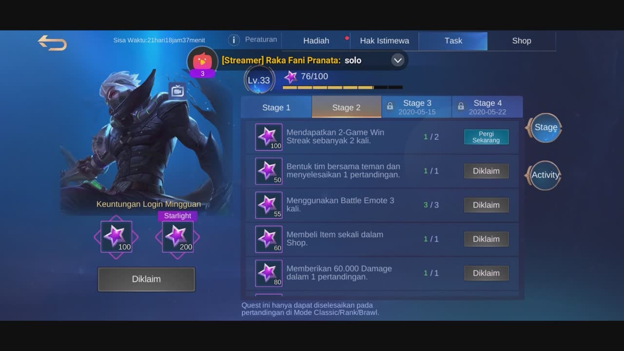 Raka Fani Pranata Mobile Legends Live Stream Video - Watch Raka Fani ...