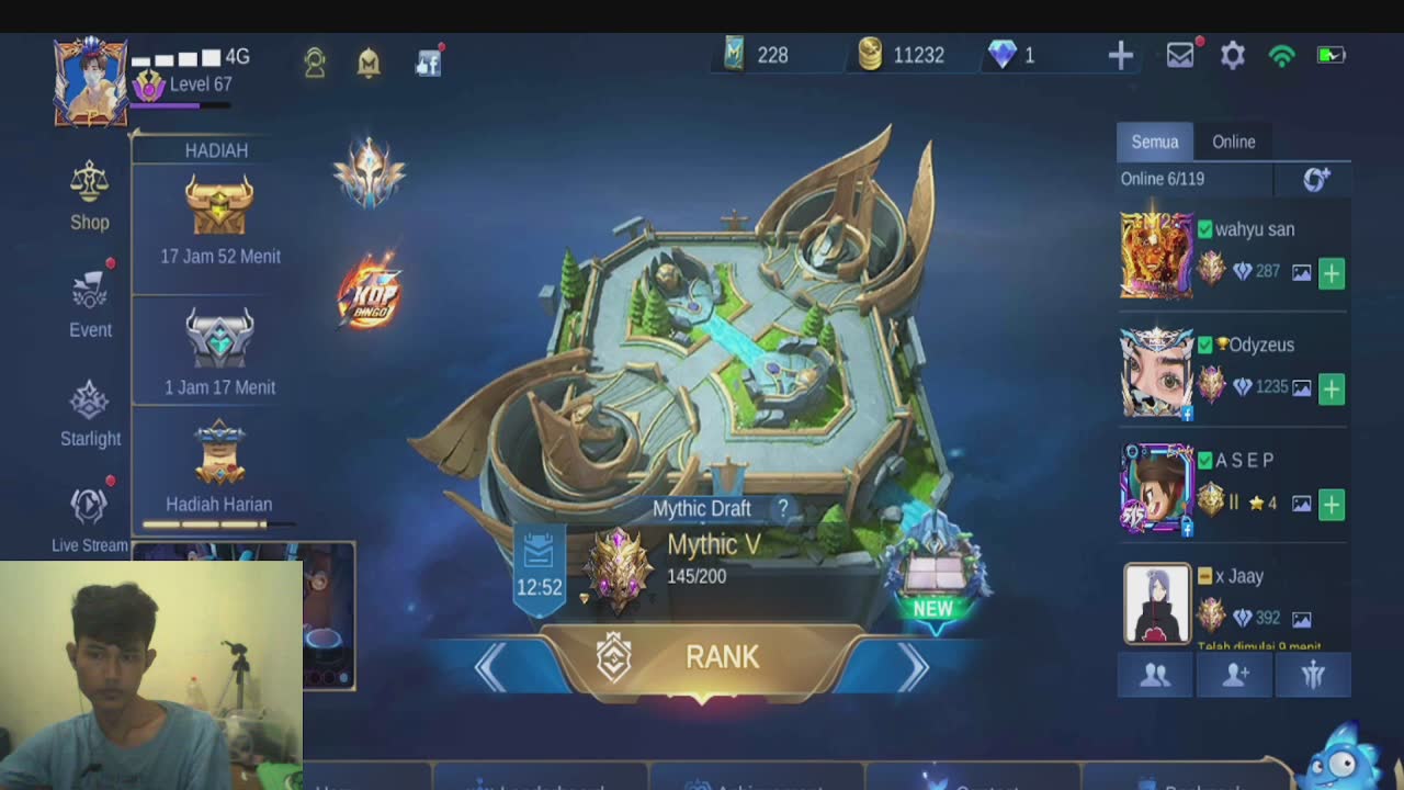 Agus Mobile Legends Video Streaming Langsung - Tonton Agus Diputar Mobile Legends | Nimo TV