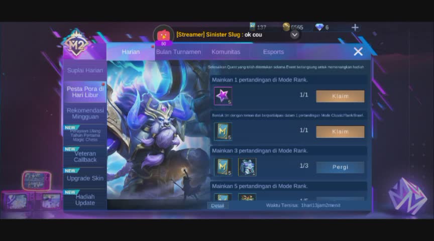 Sinister Slug Mobile Legends Live Stream Video - Watch Sinister Slug ...