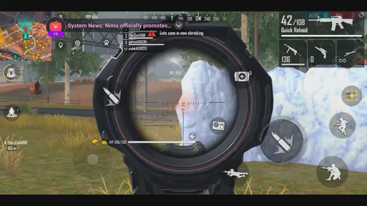 Pagi Paresh Free Fire HD Live &Video - Watch Pagi Paresh Playing Free ...
