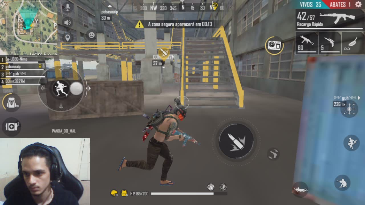 E O LOBO Free Fire Live Stream Video - Watch E O LOBO Playing Free Fire ...