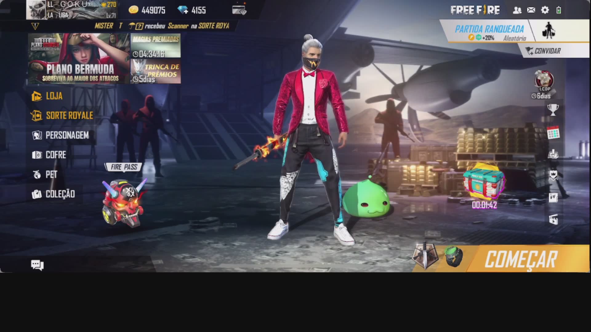 GOKU FF Free Fire HD Live &Video - Watch GOKU FF Playing Free Fire ...