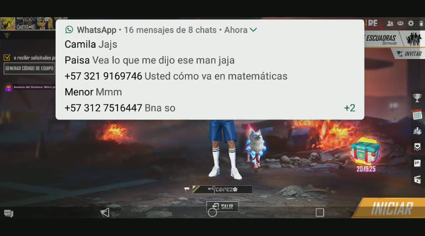 LÓPEZ Free Fire Live Stream Video - Watch LÓPEZ Playing Free Fire | Nimo TV