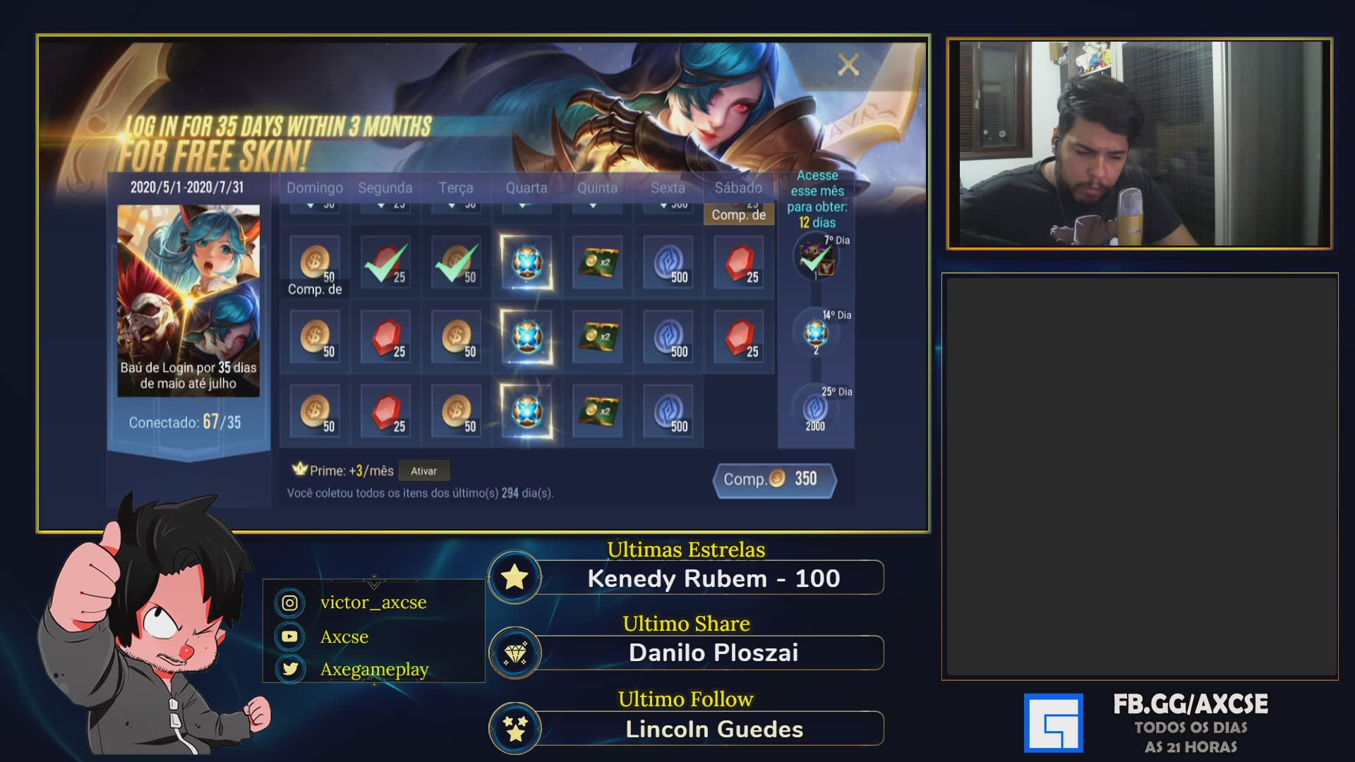 Axcse AOV Live Stream Video - Watch Axcse Playing AOV | Nimo TV