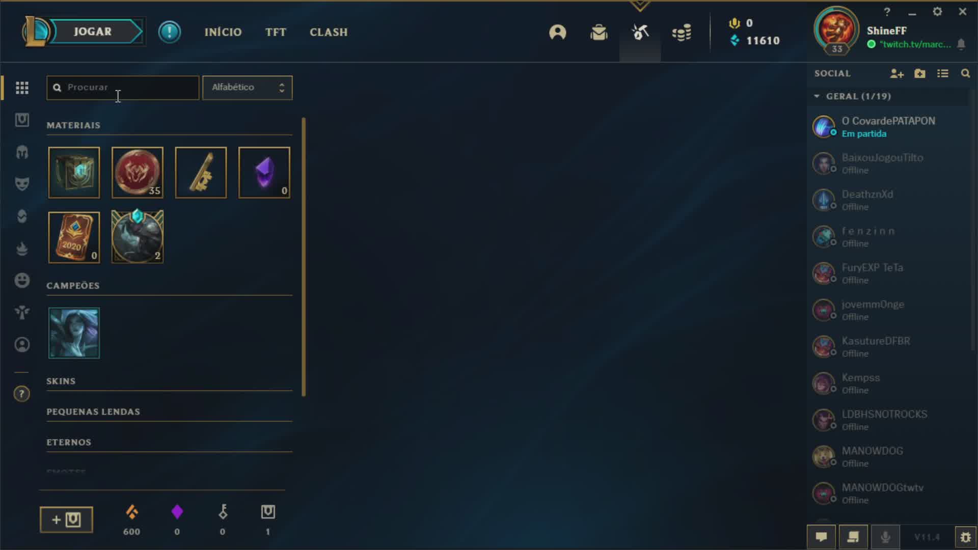 NEX SHINE League of Legends HD Live &Video - Watch NEX SHINE Playing ...