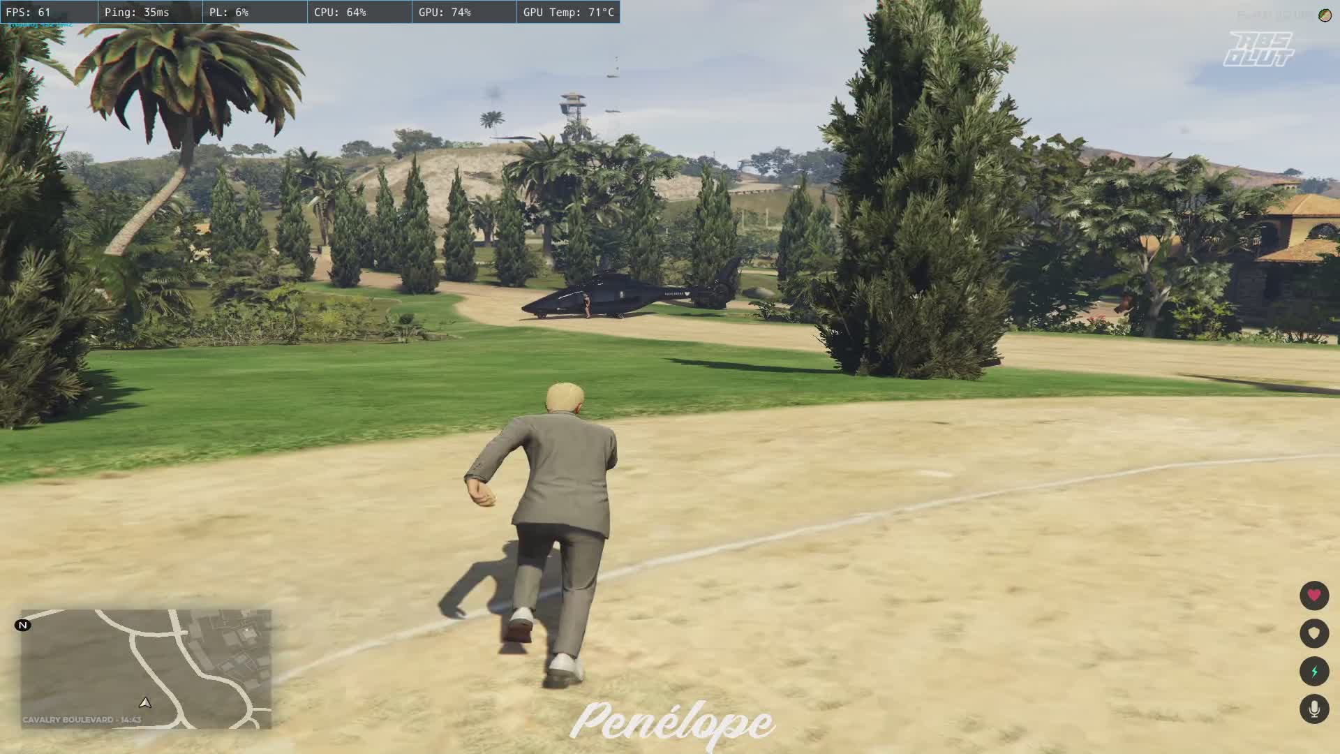 Penélope Grand Theft Auto V oynuyor - Penélope adlı yayıncının Grand ...