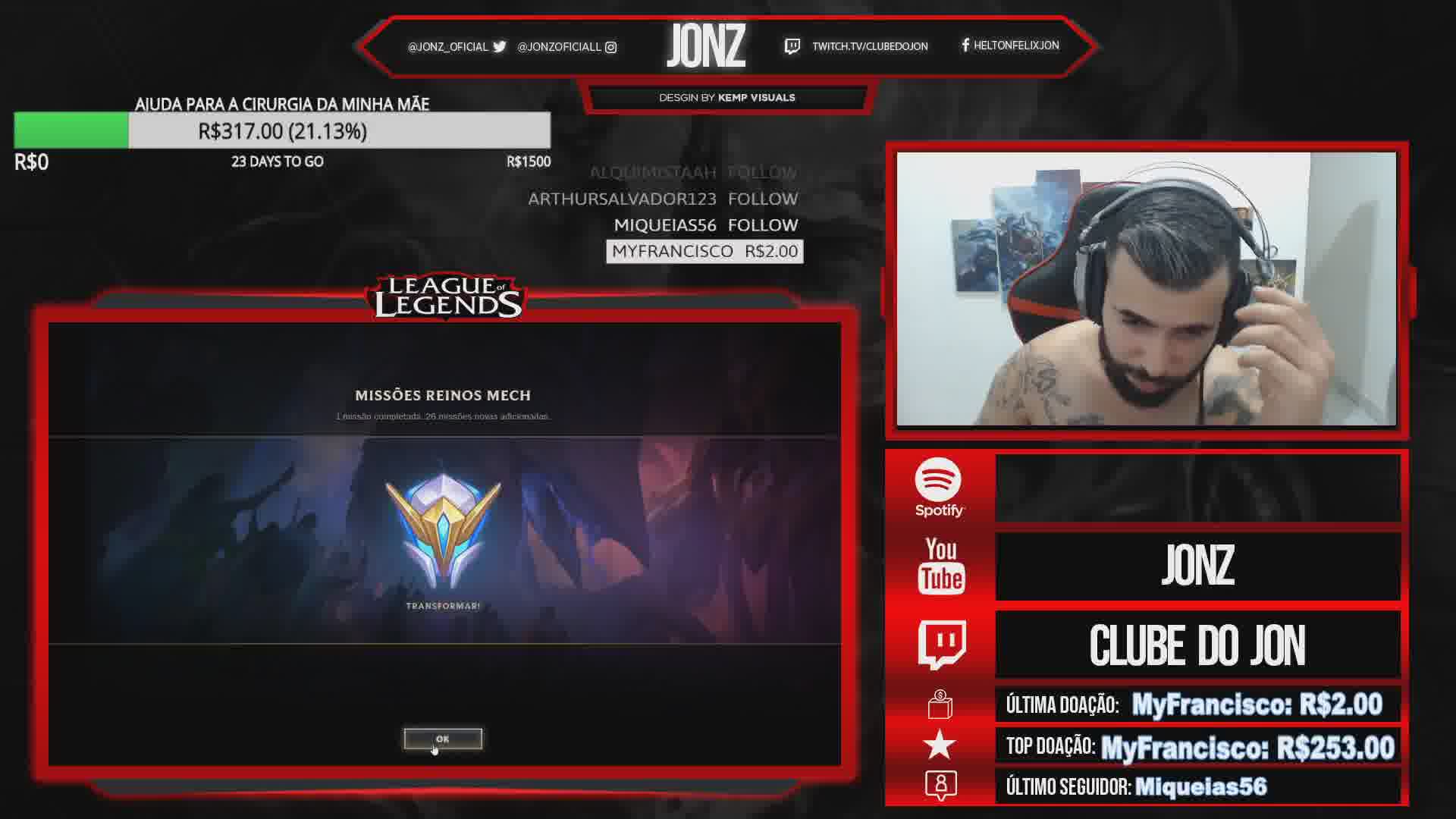 Jonz League of Legends HD Live &Video - Watch Jonz Playing League of ...